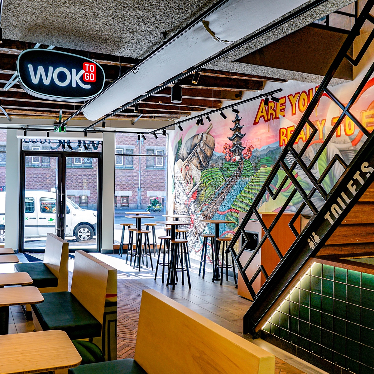 Urban Wok To Go restaurant Amsterdam - Projects - Keylight